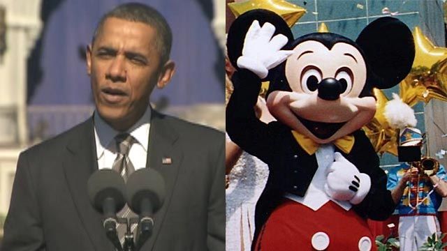 Obama on meeting Mickey Mouse | Fox News Video
