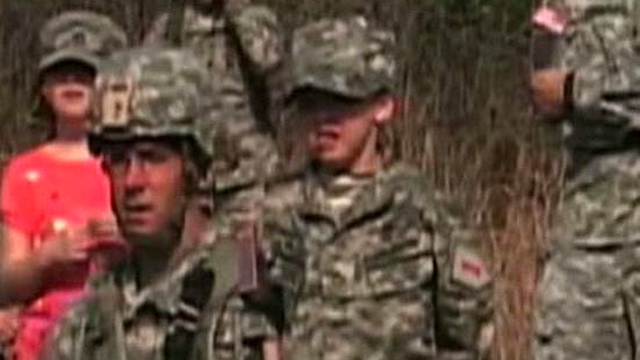 7-Year-Old Joins the Army | Fox News Video
