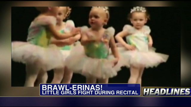 VIDEO: Little Girls Begin to Fight During Ballet Recital | Fox News Video
