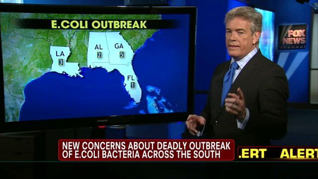 MAP: Deadly E.Coli Outbreak Throughout Southern States, California ...