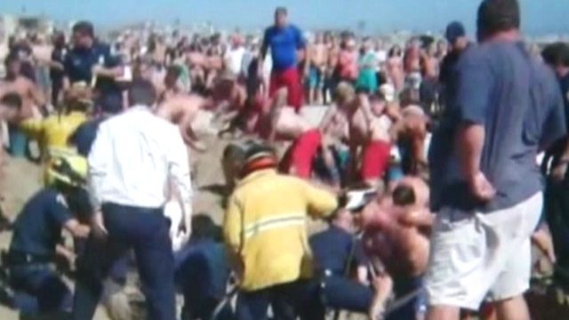 Frantic Race to Rescue Teen Buried Alive on Beach | Fox News Video