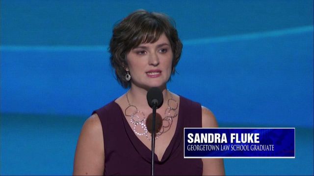VIDEO: Watch Sandra Fluke's DNC Speech -- Choose Between a President ...